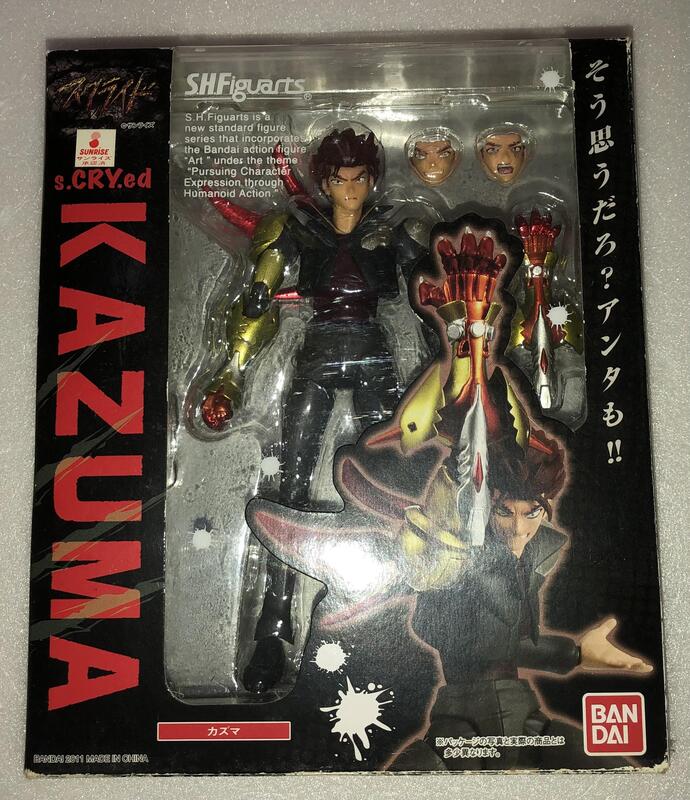 【FIGURE同好會】SHF S.H.Figuarts 超能奇兵 s.CRY.ed 數馬 第一型態 | 露天市集 | 全台最大的網路購物市集