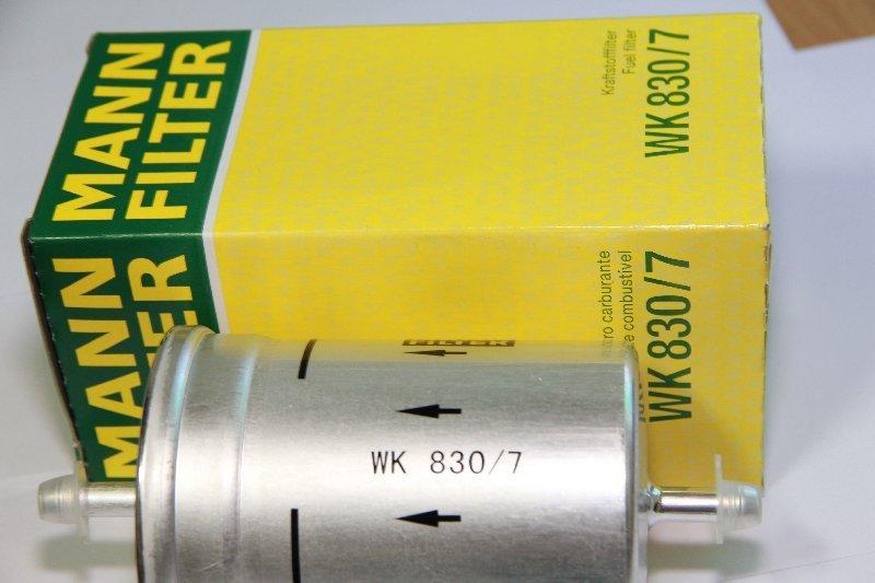 德國MANN汽油芯 汽油濾芯 WK830/7 T4(箱車) 奧迪 A4 福斯 POINT VENTO BENZ SLK320 SLK200 ...