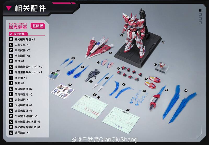 【杯麵宅品】現貨 千秋賞 ALKAID PINK-II 1/100 星海跡源 瑤光破軍 組裝模型 超商出貨拆盒 | 露天市集 | 全台最大的 ...