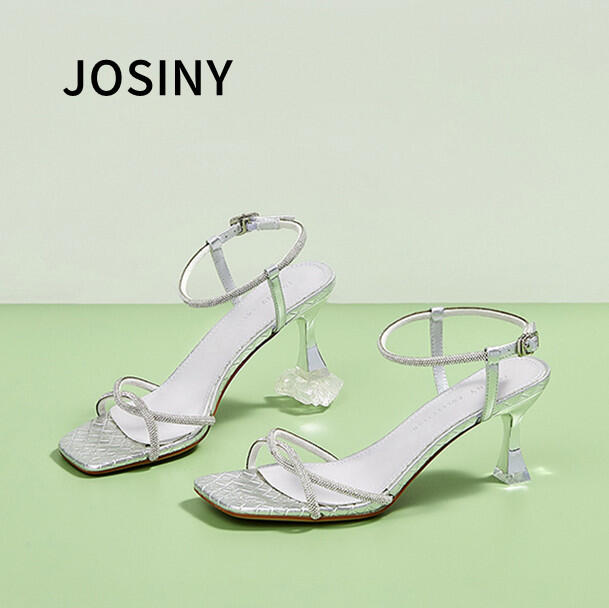 JOSINY/卓詩尼正品夏季新款女鞋 韓版時裝休閒鞋露趾圓頭細高跟一字帶女涼鞋 全新庫存清倉 挑戰最低價 任選3件免運費 | 露天市集 | 全 ...