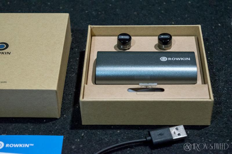 灰色 ※台北快貨※美國原裝 Rowkin Bit Charge 迷你立體音防水藍芽耳機+磁吸式充電盒 | 露天市集 | 全台最大的網路購物市集