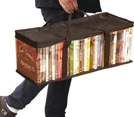 7669c 歐洲進口 限量品 好品質 CD書本透明DVD書籍大容量收納袋可手提儲物袋透明置物盒雜物雜貨收納箱禮品 | 露天市集 | 全台最大的 ...