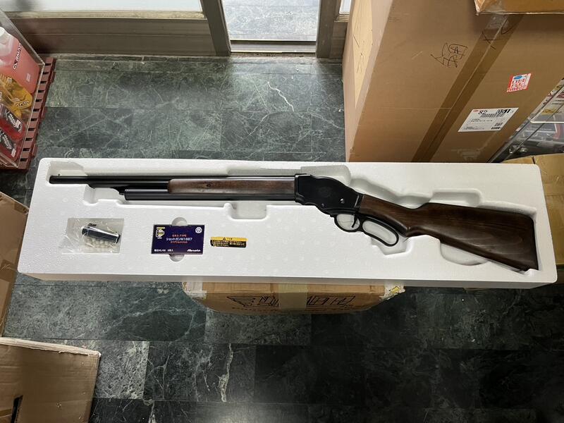 港都RC Marushin M1887 Guard's Gun 8mm 瓦斯拋殼散彈槍 西部牛仔馬槍 阿諾魔鬼終結者參考 | 露天市集 | 全台最大的網路購物市集