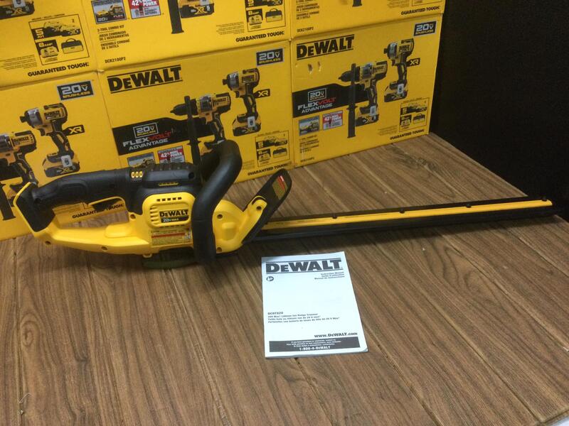 DEWALT 得偉 DCHT820 20V Max* (18V)鋰電籬笆剪 修枝剪 剪枝機 綠籬剪 配件如圖 | 露天市集 | 全台最大的網路購物市集