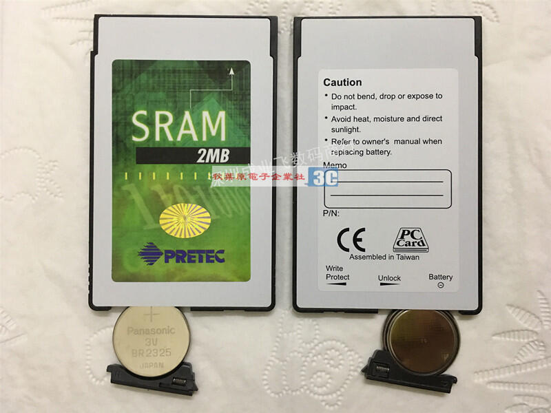 SRAM 卡2MB PCMCIA Card PRETEC希旺科技 帶電池 原裝 | 露天市集 | 全台最大的網路購物市集