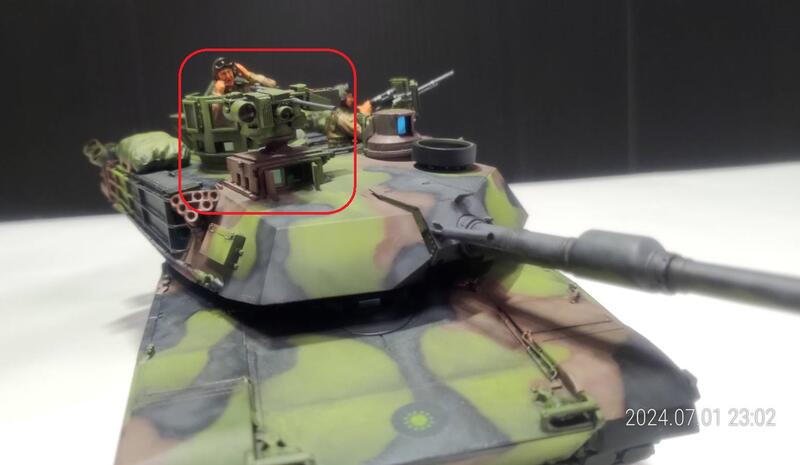 1/35 M1A2T XM153-LP 武器站CROWS 國軍 擋泥板 ACPS輔助冷卻暨電源系統 | 露天市集 | 全台最大的網路購物市集