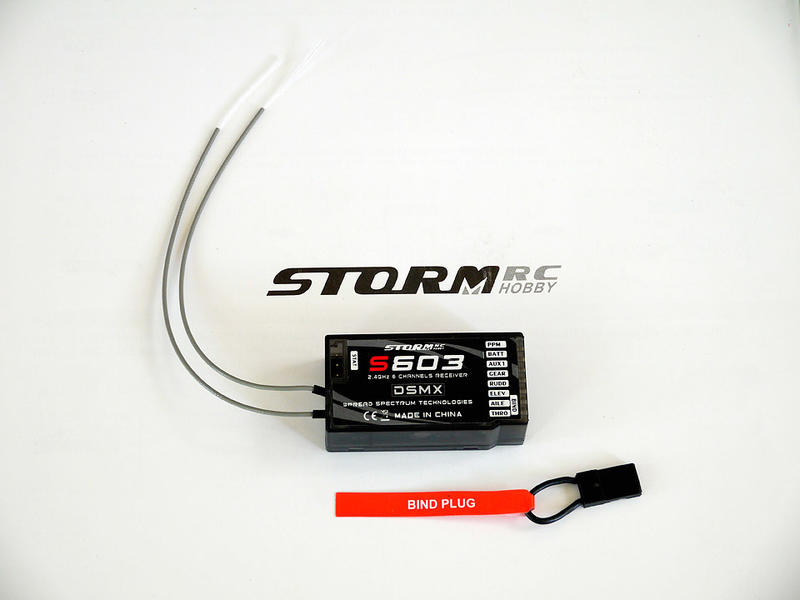 (嘉義遙控直昇機) STORMRC S603 DSM2 / DSMX 2.4G 6通道接收機(F601-T06CH) | 露天市集 | 全台最 ...