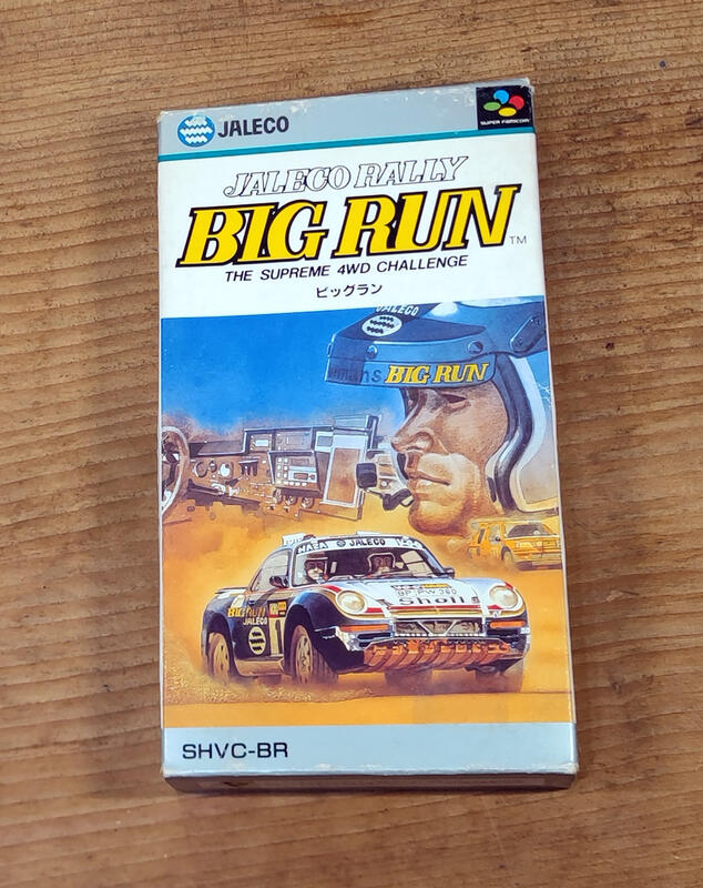 便宜賣！SFC日版遊戲- JALECO RALLY BIG RUN 拉力賽車（7-11取貨付款） | 露天市集 | 全台最大的網路購物市集