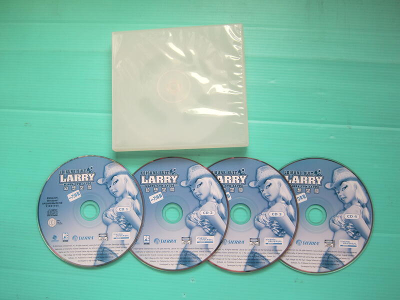 PC-GAME SIERRA LARRY 幻想空間 一刀未剪 況保存良好.圖片內容為實物 | 露天市集 | 全台最大的網路購物市集