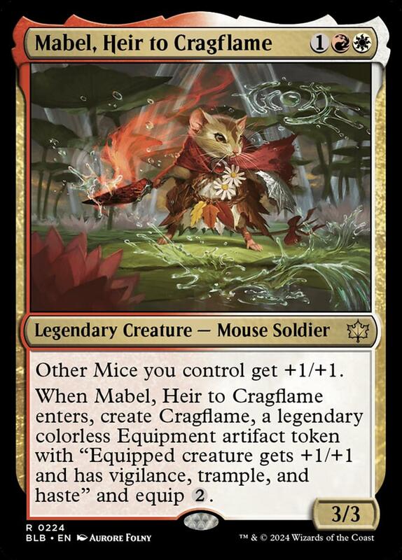 (66) MTG Mabel, Heir to Cragflame #0224 BLB | 露天市集 | 全台最大的網路購物市集