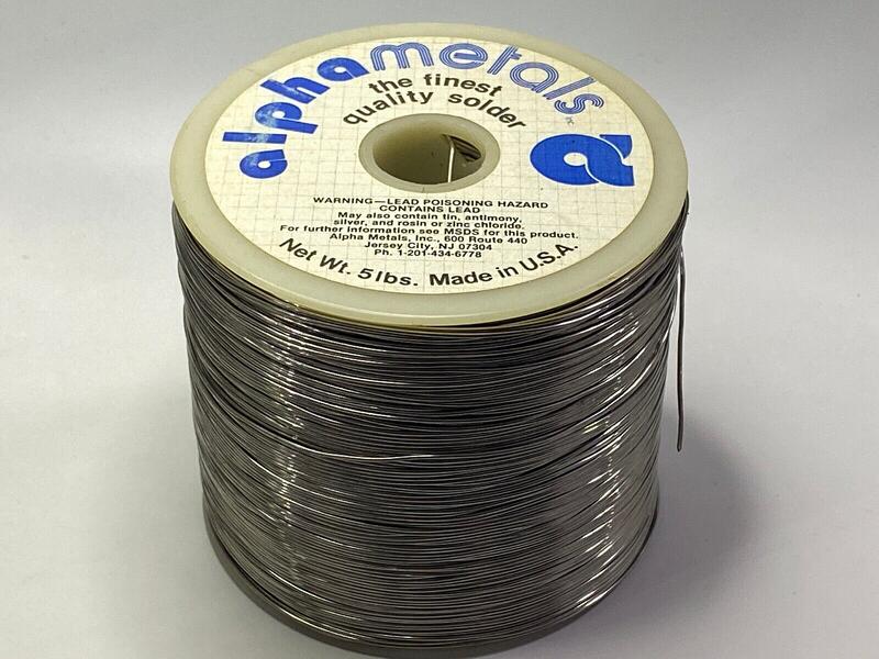 Alpha QQ-S-571 8mm 95Sn 5Pb 銲錫 早期美製 出貨不含卷軸 5公尺1標 | 露天市集 | 全台最大的網路購物市集