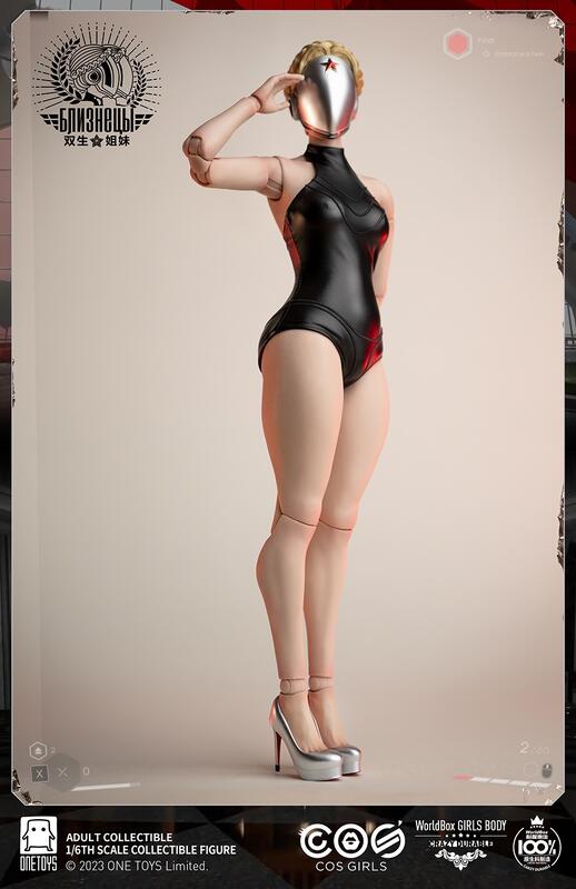 辣像館---現貨，Onetoys 1/6 熱愛 Cosplay Girl系列 雙胞胎姐妹 CG002 | 露天市集 | 全台最大的網路購物市集