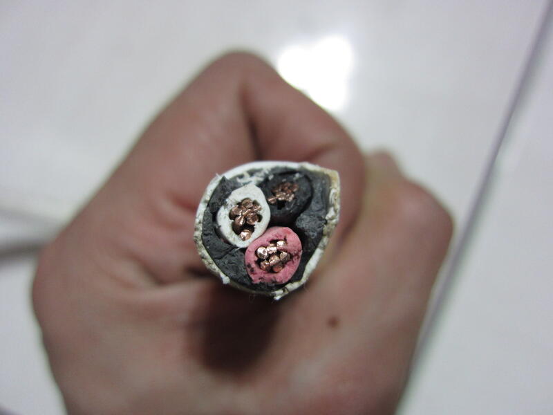 600V VVR 5.5mmx3c電纜線 電線 硬線 5.5mm*3C 零售 零賣 no.3233正亞 | 露天市集 | 全台最大的網路購物市集