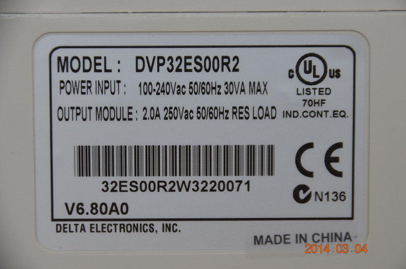Delta台達 DVP32ES00R2、DVP32ES00T2 PLC 可程式控制器 已停產請改 DVP32ES2 | 露天市集 | 全台最大 ...
