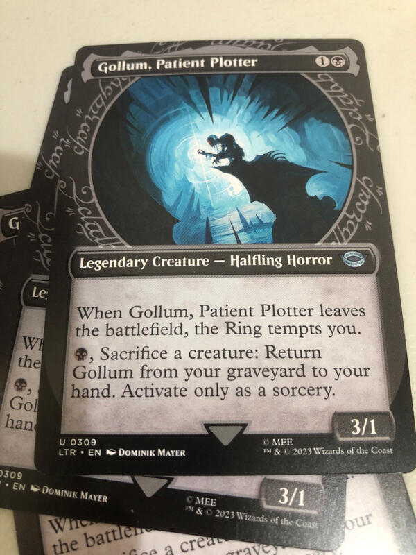 Gollum, Patient Plotter 魔戒 LTR U 309 異框異圖 魔法風雲會MTG | 露天市集 | 全台最大的網路購物市集