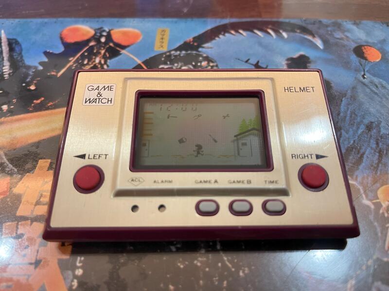 Nintendo Game & Watch HELMET CN-07 任天堂 禍從天降 初代掌機 遊戲機 | 露天市集 | 全台最大的網路購物市集