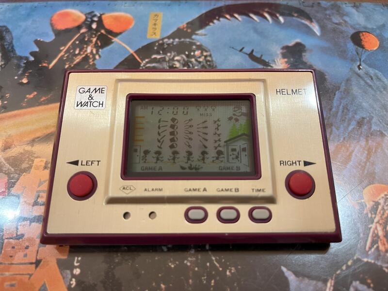 Nintendo Game & Watch HELMET CN-07 任天堂 禍從天降 初代掌機 遊戲機 | 露天市集 | 全台最大的網路購物市集
