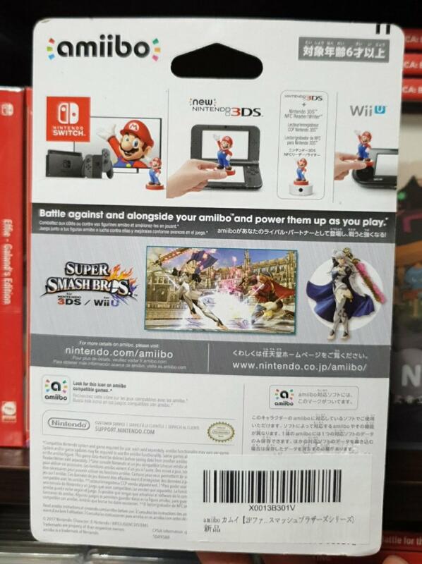 【全新現貨】amiibo 神威 2P 女 KAMUI 聖火降魔錄 任天堂大亂鬥系列3DS NS Switch周邊 女神威 | 露天市集 | 全台最大的網路購物市集