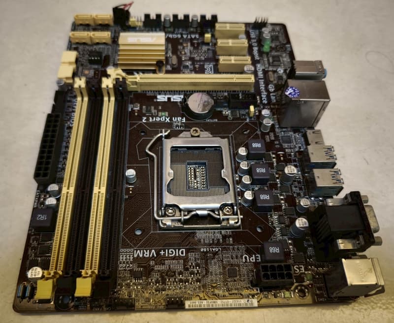 中古 - 華碩 H87-M E 主機板_有測圖(S1150/H87/DDR3x4/USB 3.0/內建HDMI) | 露天市集 | 全台最大的 ...