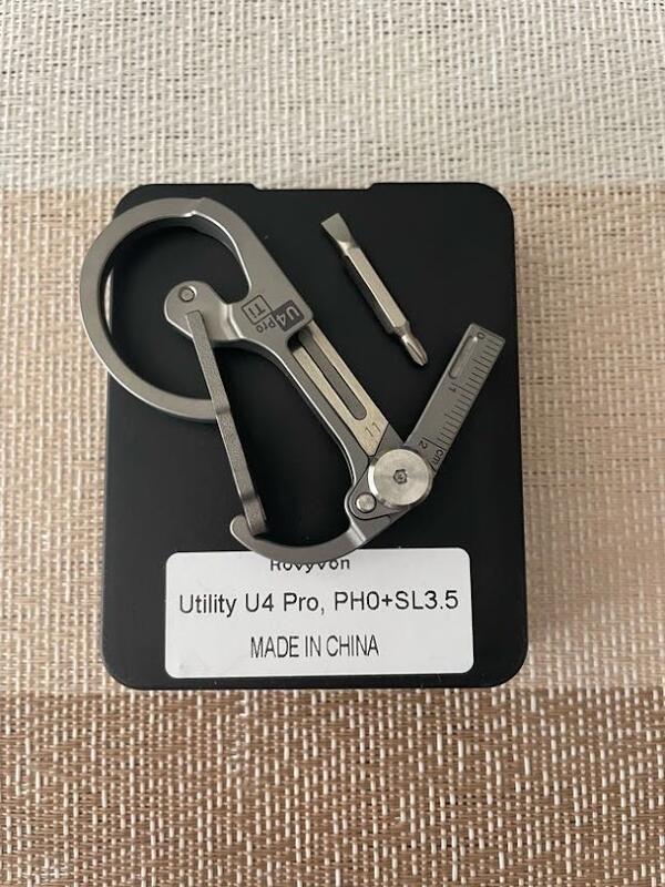 【angel 精品館 】RovyVon U4 Pro TI EDC鑰匙扣多功能工具 2種規格 , 單款販售 | 露天市集 | 全台最大的網路購物市集