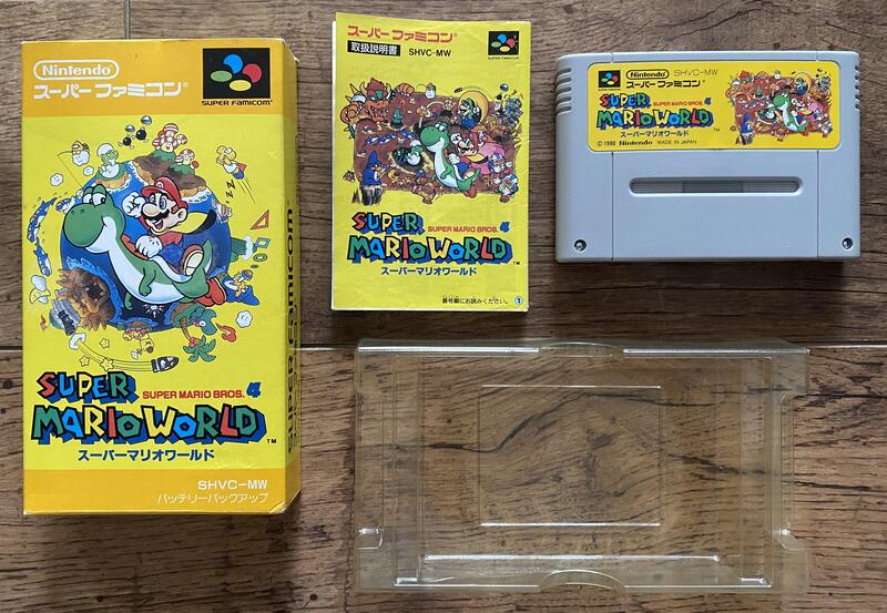 SFC Super Mario World 超級瑪利歐世界 | 露天市集 | 全台最大的網路購物市集