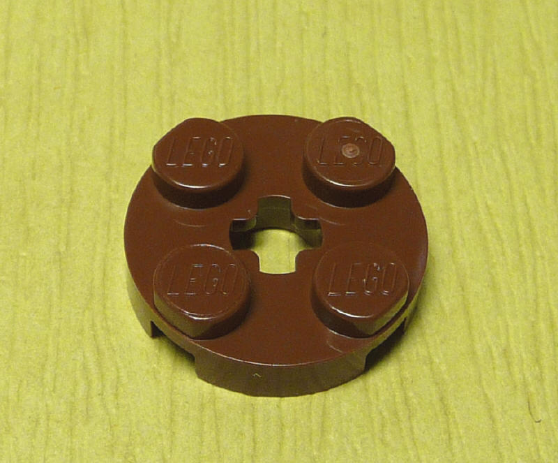【小荳樂高】LEGO 紅棕色 2x2 圓形薄板 Plate Round 4032 4211159 | 露天市集 | 全台最大的網路購物市集
