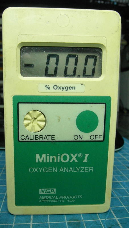 二手 MSA MiniOX I 473030 Oxygen Analyzer 攜帶式氧氣分析儀 ～～ 功能正常 缺探棒 | 露天市集 | 全台 ...