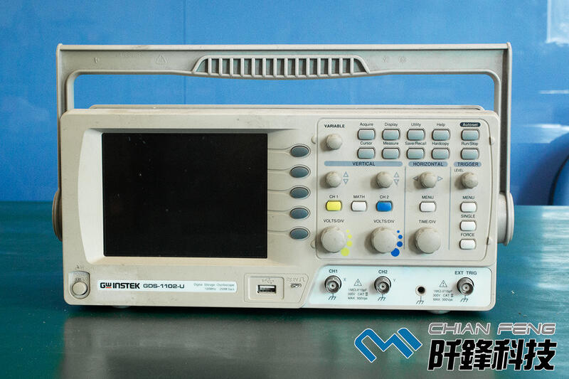 【阡鋒科技 專業二手儀器】固緯GDS-1102-U 100MHz 數位示波器 | 露天市集 | 全台最大的網路購物市集