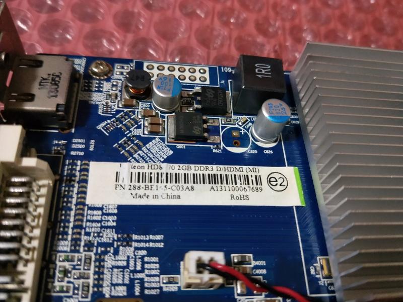 Radeon顯示卡 HD 8470 2G DDR3 V/HDMI 短檔片 | 露天市集 | 全台最大的網路購物市集
