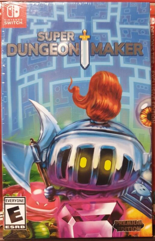 【全新現貨】NS Switch遊戲 Super Dungeon Maker 超級地牢設計者 中文版 限定版 全球限量發行 | 露天市集 | 全台最大的網路購物市集