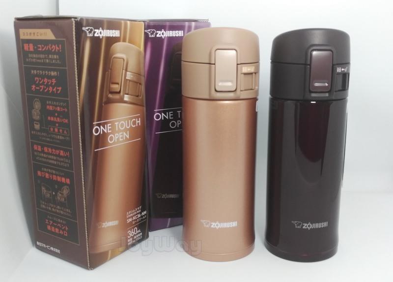 公司貨【ZOJIRUSHI 象印】0.36L OneTouch不鏽鋼真空保溫杯 保溫瓶 360ML SM-KC36 | 露天市集 | 全台最大的網路購物市集