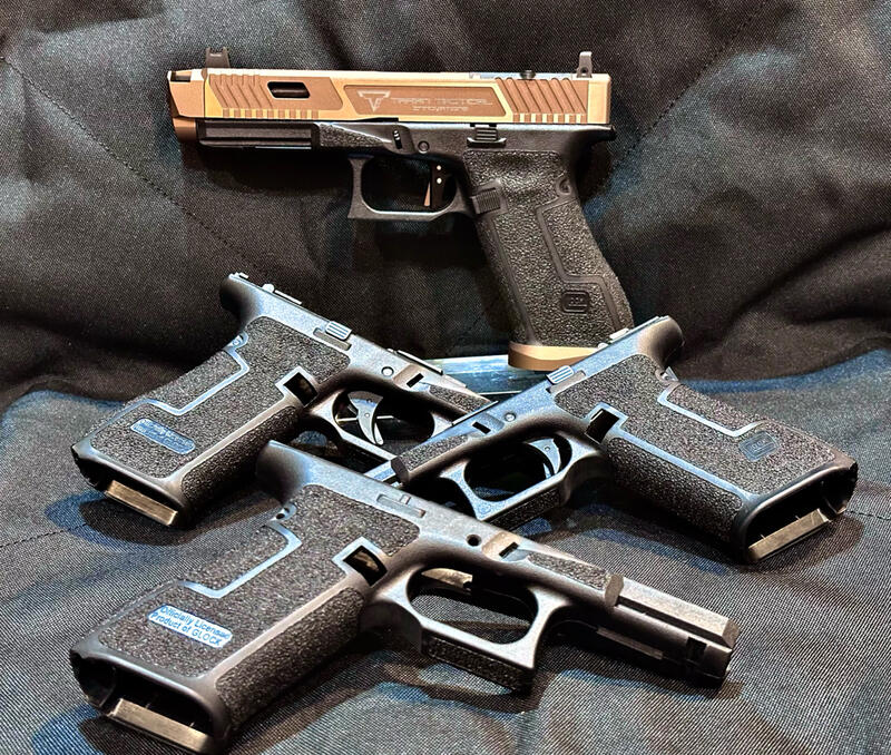 TTI XR 炙燒 下身 下槍身 槍身 客制 燒 握把 VFC Marui WE Umarex GHK Glock | 露天市集 | 全台最大 ...