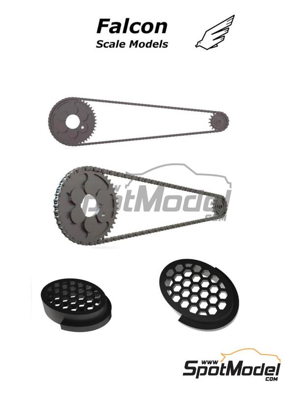 Falcon FSM06: Chain set 1/12 scale - Ducati Superleggera V4 | 露天市集 | 全台 ...