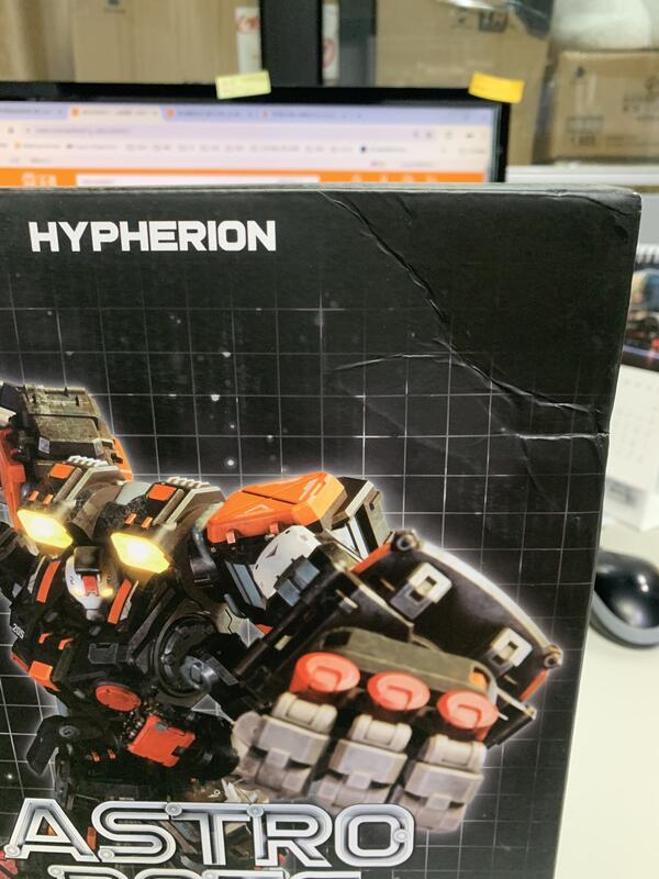 89778【挖寶】售完 盒損 Toy Notch Astrobots 星際雄兵 Hyperion 海伯利安 | 露天市集 | 全台最大的網路購物市集