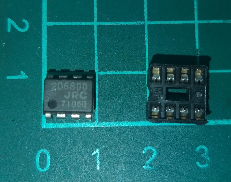 JRC 2068DD 直插式 双運算放大IC 附送8PIN腳座 | 露天市集 | 全台最大的網路購物市集