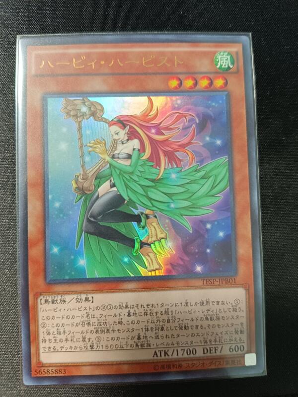 收藏趣 【遊戲王】TFSP-JPB01 神鷹豎琴家 (金亮) 97-99分 | 露天市集 | 全台最大的網路購物市集