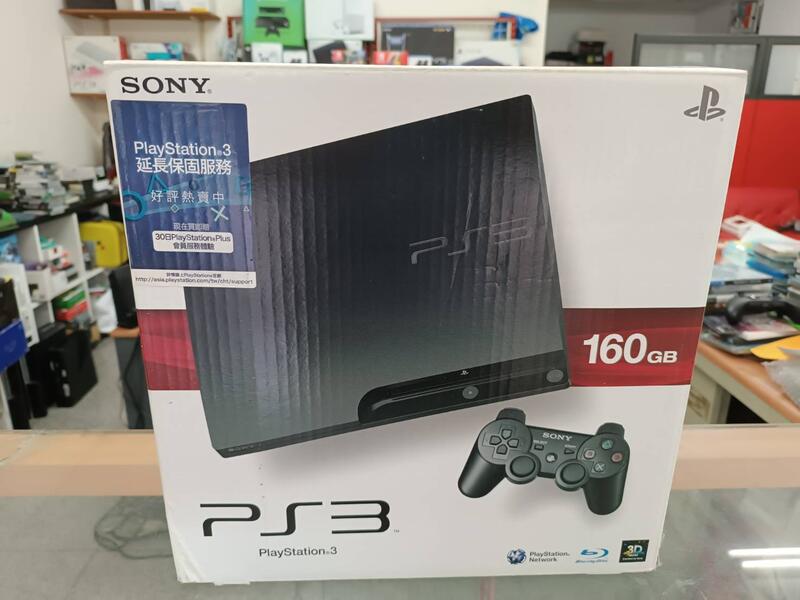 新北市板橋可面交賣PS3公司貨3007型160G硬碟新型薄型主機盒書齊全~只賣3500元買到賺到超便宜 | 露天市集 | 全台最大的網路購物市集