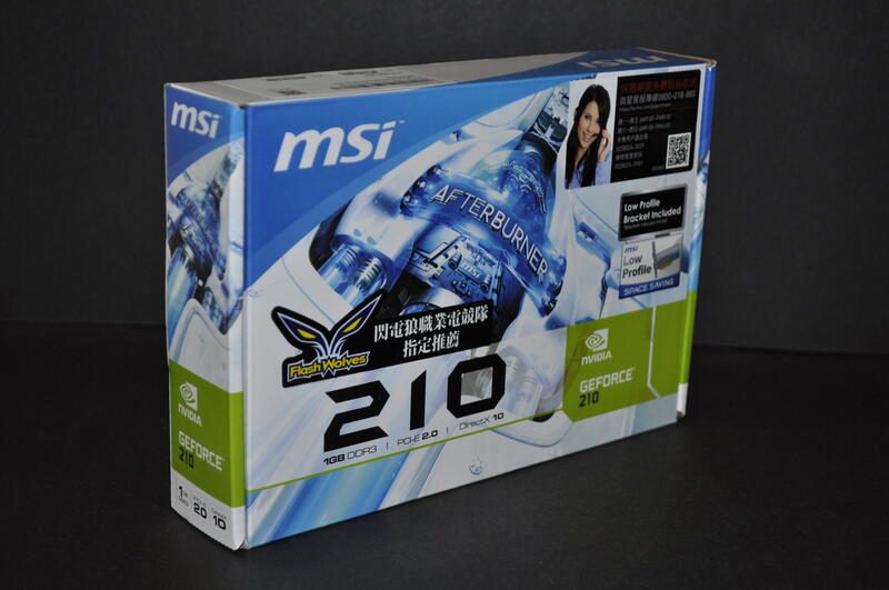 全新 微星 MSI GeForce 210 MS-V809 (1G D3 64-bit HDMI DVI D-Sub) | 露天市集 | 全台 ...
