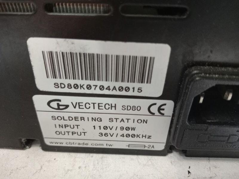 威鐵克VECTECH SD80 高週波數顯EDS烙鐵（110V），售1600元 | 露天市集 | 全台最大的網路購物市集