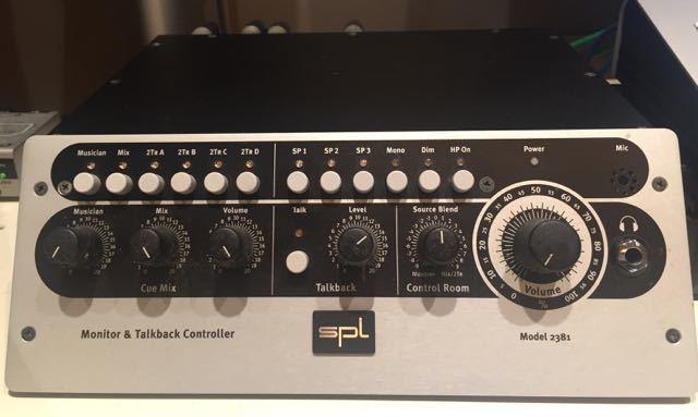 【二手專業音樂器材大出清】SPL 2381 德國名廠 SPL 錄音室控制台含 Talkback System | 露天市集 | 全台最大的網路購物市集