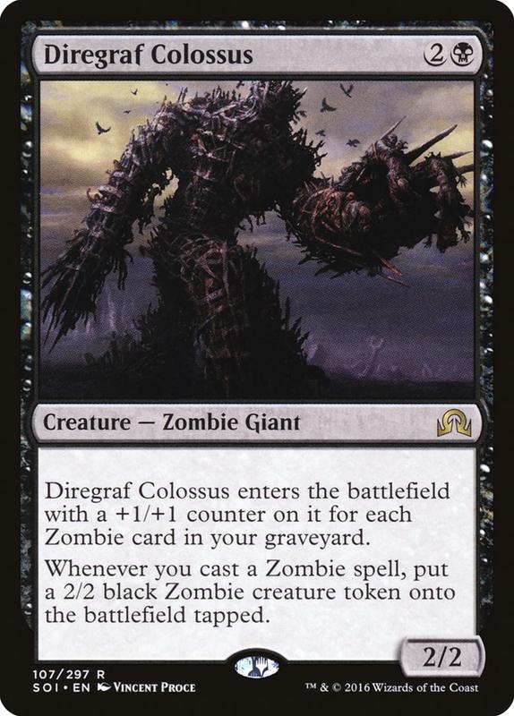 魔法部屋MTG單卡售 SOI依尼翠闇影 Diregraf Colossus 【英文Mint】 | 露天市集 | 全台最大的網路購物市集