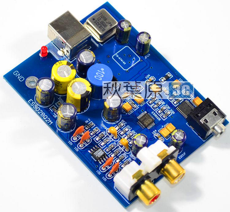 ES9028Q2M+SA9023 USB解碼板 發燒級音頻 DAC聲卡 | 露天市集 | 全台最大的網路購物市集