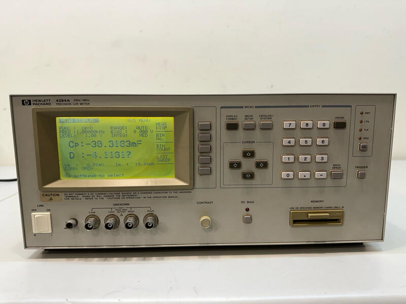 Agilent HP 4284A Precision LCR Meter 阻抗分析儀(示波器) | 露天市集 | 全台最大的網路購物市集