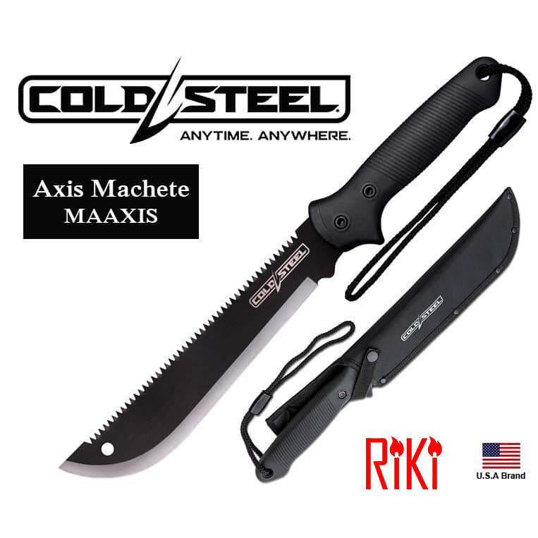 【瑞棋精品名刀】COLD STEEL AXIS MACHETE 砍刀/背齒/尼龍套 $1620 | 露天市集 | 全台最大的網路購物市集
