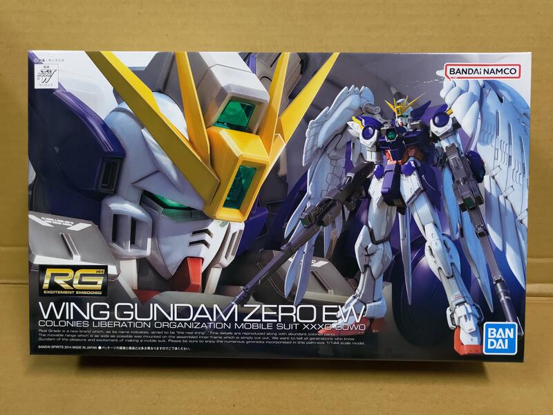 BANDAI 機動戰士 鋼彈 1/144 RG17 飛翼鋼彈零式 EW 5061602 | 露天市集 | 全台最大的網路購物市集