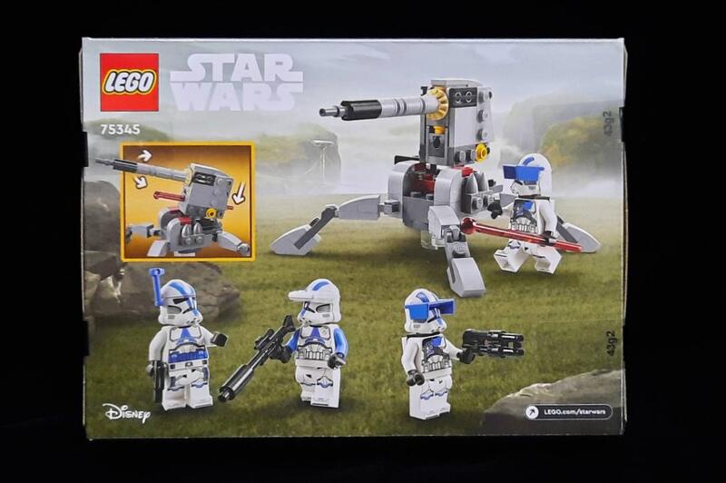 (STH)2023年 LEGO 樂高 Star Wars 星際大戰- 501軍團複製人士 75345 | 露天市集 | 全台最大的網路購物市集