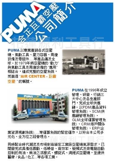 【花蓮源利】台灣製 PUMA 巨霸 WE16A 空壓機 1.5HP 6L 活塞式 直接式 無油式 專業級 非 天鵝 | 露天市集 | 全台最大 ...