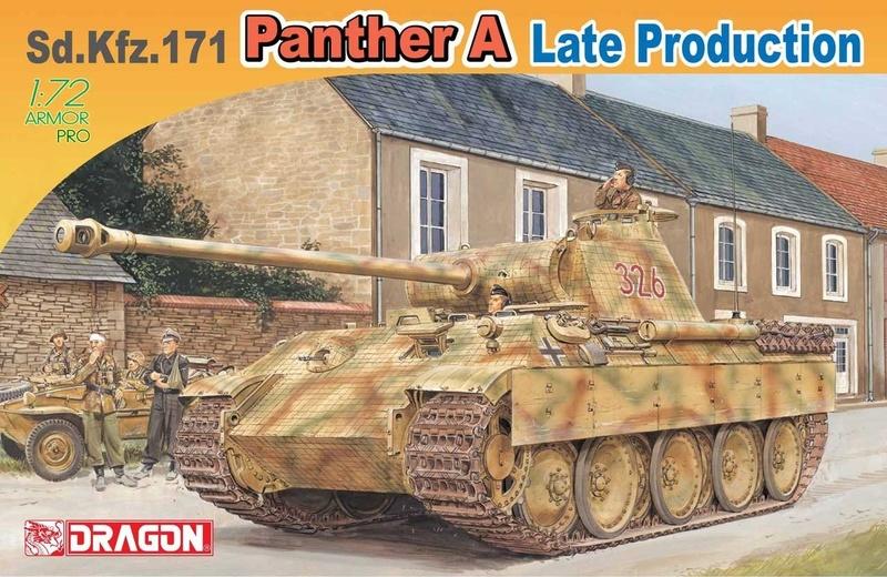DRAGON 1/72 Panther Ausf. A (7505) | 露天市集 | 全台最大的網路購物市集