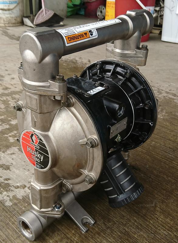美國 GRACO Husky 1040 不銹鋼 氣動隔膜幫浦~ | 露天市集 | 全台最大的網路購物市集