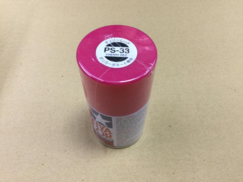 港都RC TAMIYA PS33 PS-33 櫻桃紅色透明車殼噴漆 | 露天市集 | 全台最大的網路購物市集